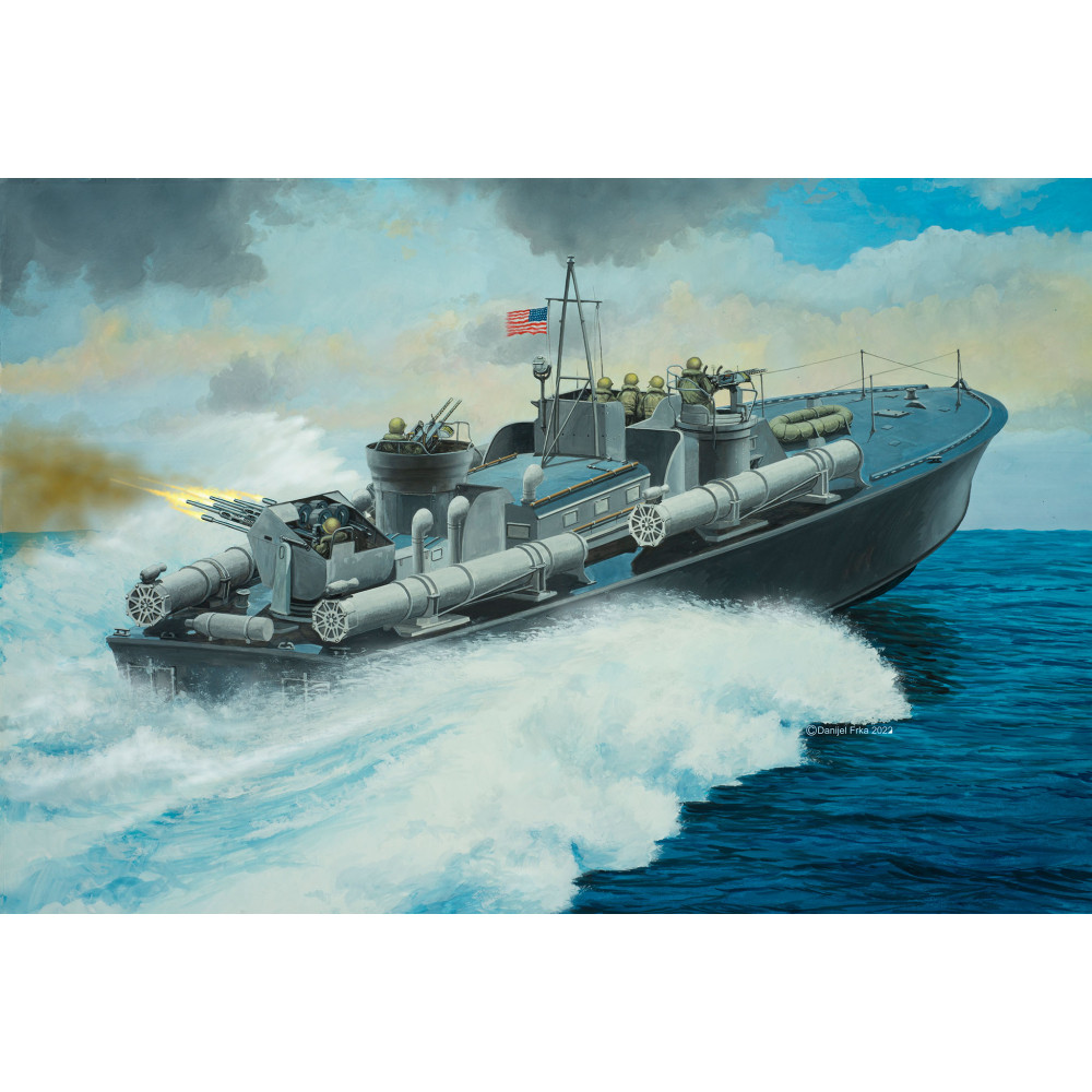 Vedette lance-torpille Patrol Torpedo Boat PT-160 1/72 REVELLL
