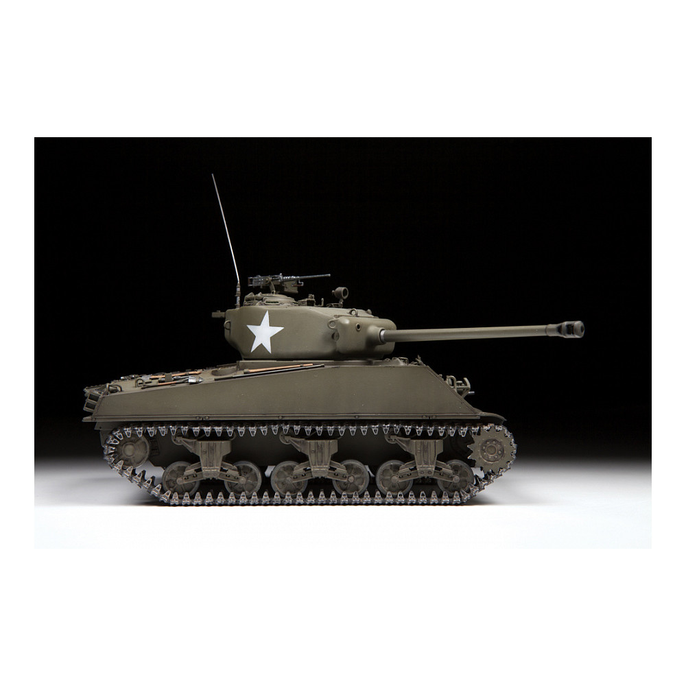 Char Tank US WW2 M4A3 SHERMAN 76 W maquette 1/35 SVEZDA