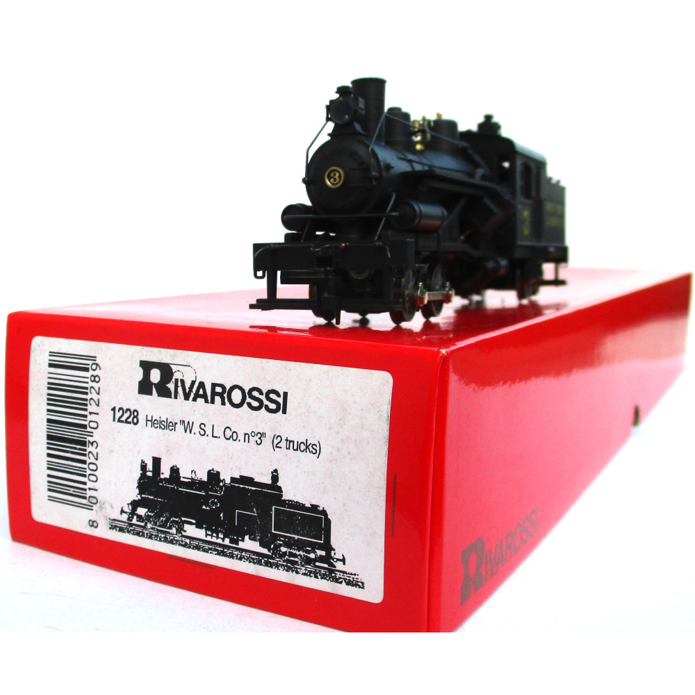 Locomotive vapeur US "HEISLER" 1/87 HO RIVAROSSI