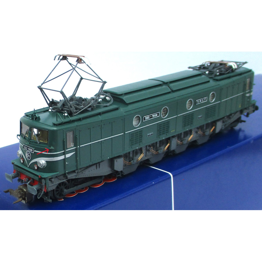 Locomotive Electrique avec attelage Digital ESU 2D2 9100 9108 unicolore ...