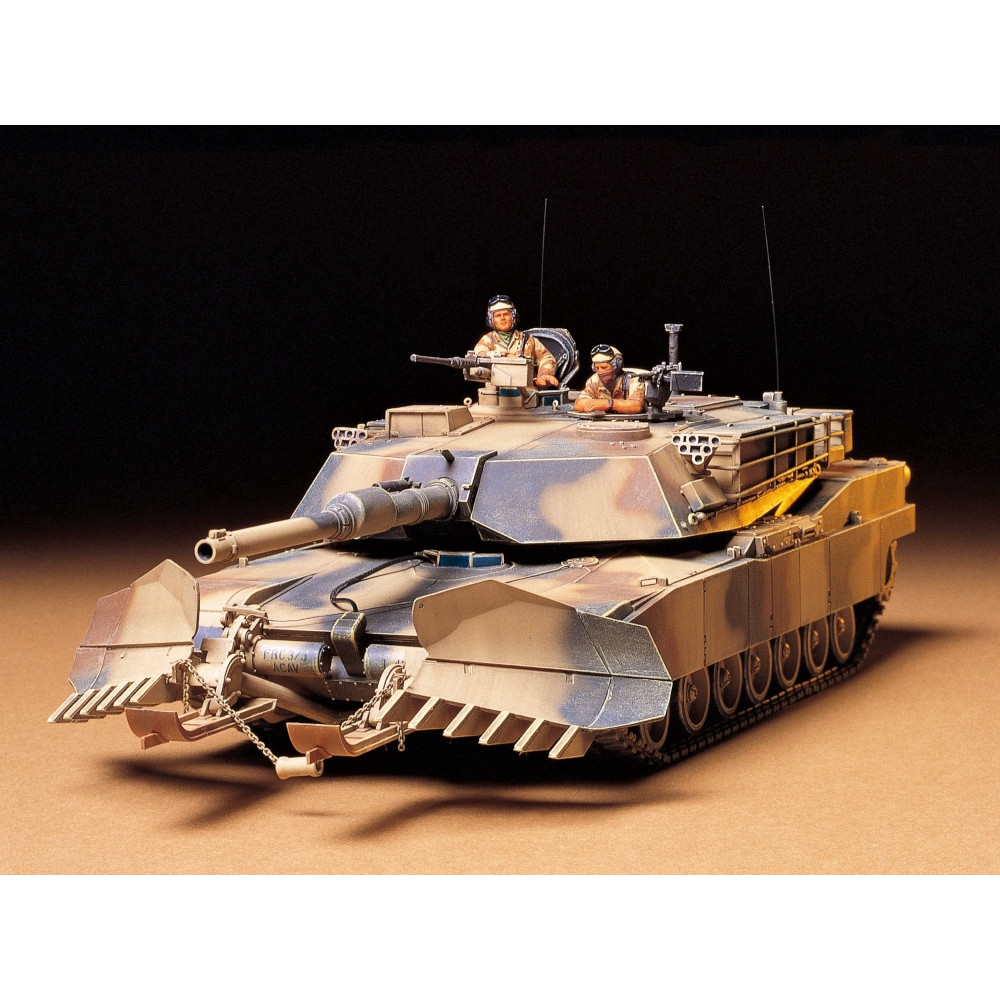 Char tank M1A1 Abrams démineur Maquette 1/35 TAMIYA