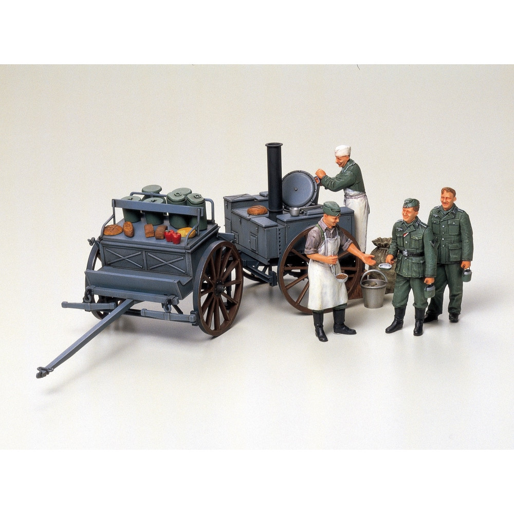 German field kitchen Cuisine roulante allemande WW2 maquette 1/35 TAMIYA