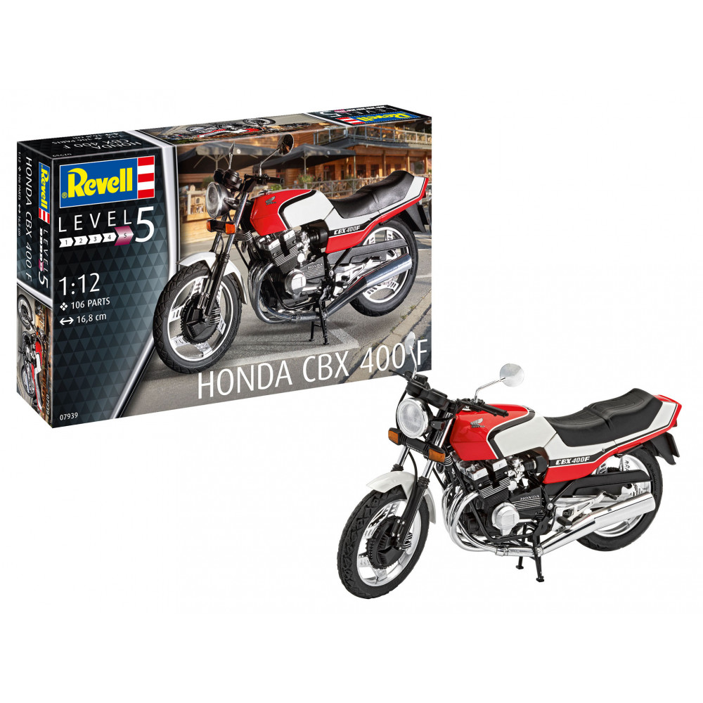 Moto Honda CBX 400 F 1/12ème REVELL